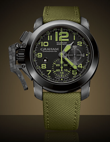 Graham London Chronofighter Oversize - 2CCAU.G01A Men Copy Watch [2CCAU ...
