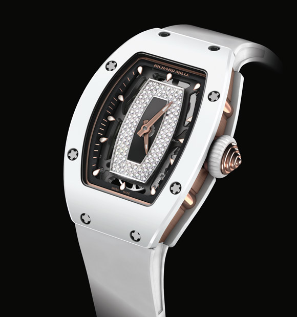 Replica Richard Mille RM-07-01 LADIES WHITE CERAMIC Watch [RM-07-01 ...