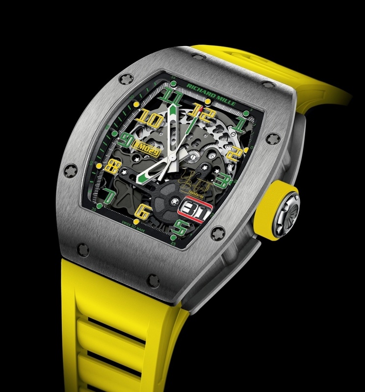 Replica Richard Mille RM 029 Watch RM29 YB limited edition [RM29 YB ...